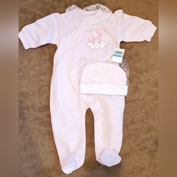 Bon Bebe | One Pieces | Bon Bebe Onesie Outfit With Hat | Poshmark